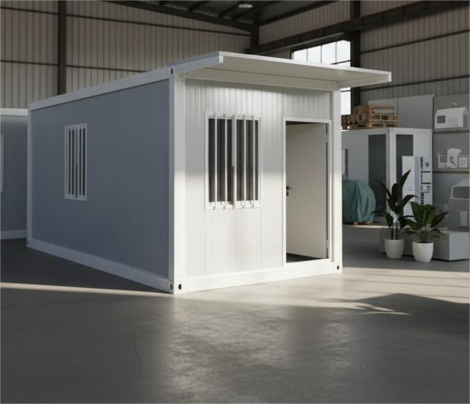 Casa Modular Container Desmontável 3m * 7m * 2,8m com Toldo Paredes do ...